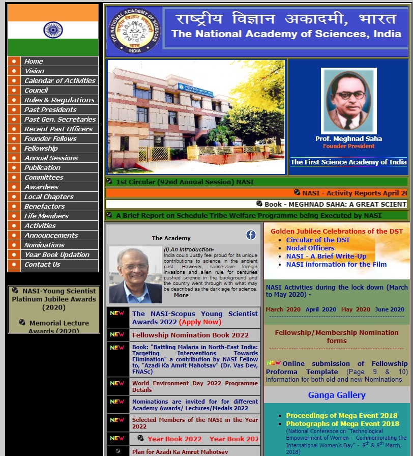 pra – Indian National Science Academy